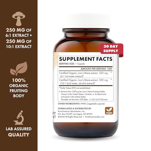 100% fruiting body mushroom extract