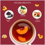 100 g peach ginger tea