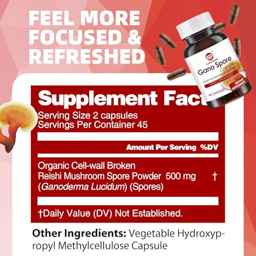 100% ganoderma lucidum supplement