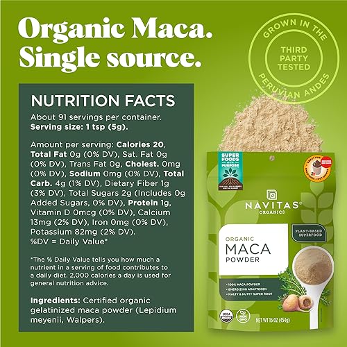100% gelatinized maca powder benefits