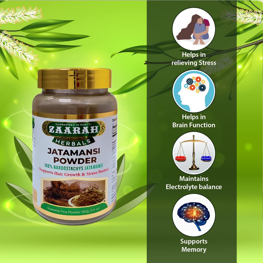 100 grams of Jatamansi powder nutrition