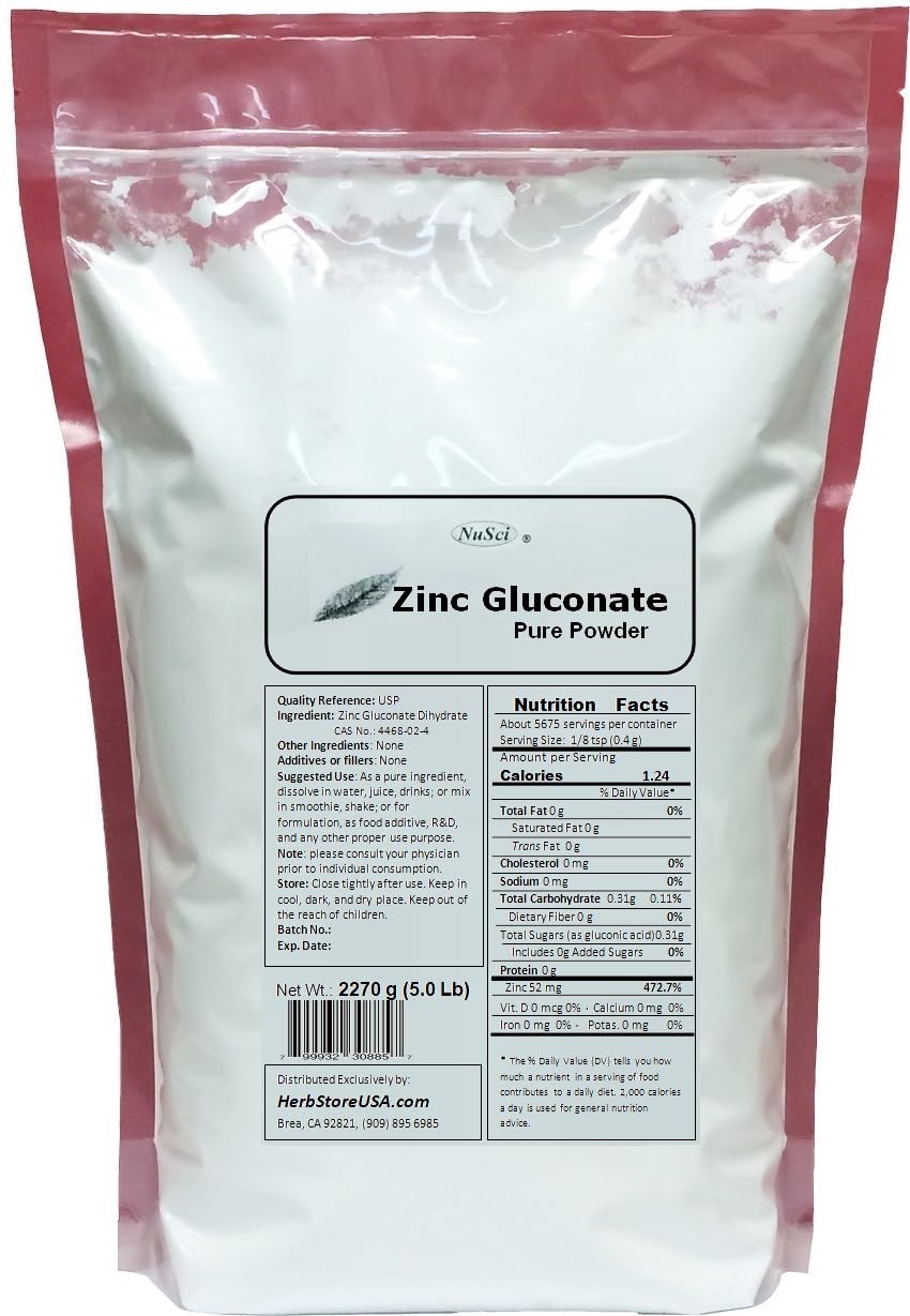 100 grams of zinc for immunity