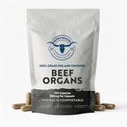 100% grass fed beef organ capsules