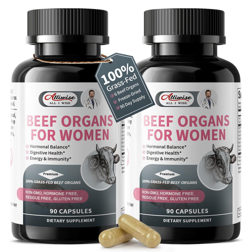 100% grass fed beef organ multivitamins