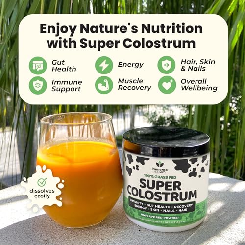 100% grass fed colostrum for wellness