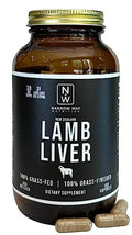100% grass-fed lamb liver capsules