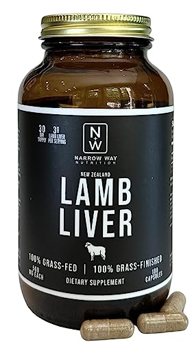 100% grass-fed lamb liver capsules