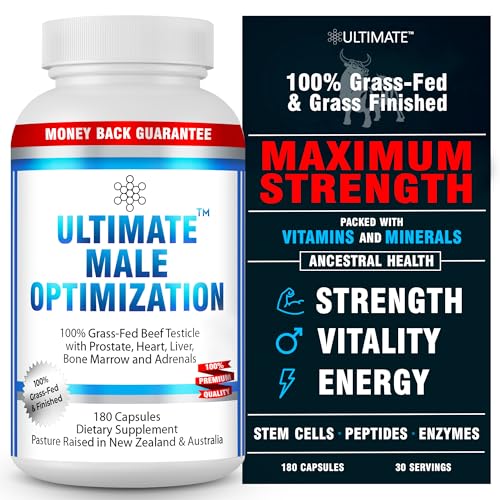 100% grass fed organ capsules for men