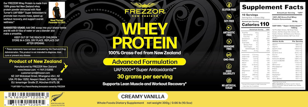 100% grass-fed whey protein benefits