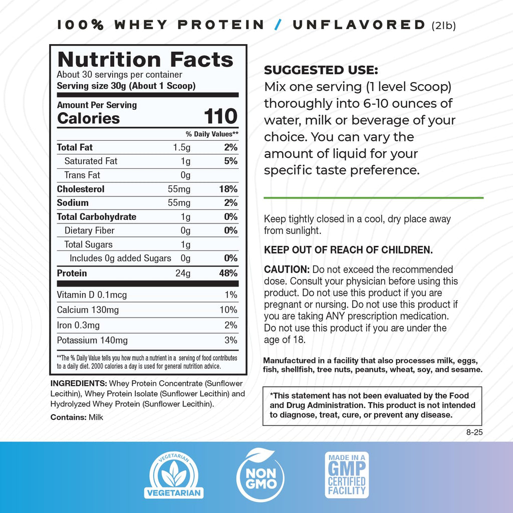 100% grass fed whey protein