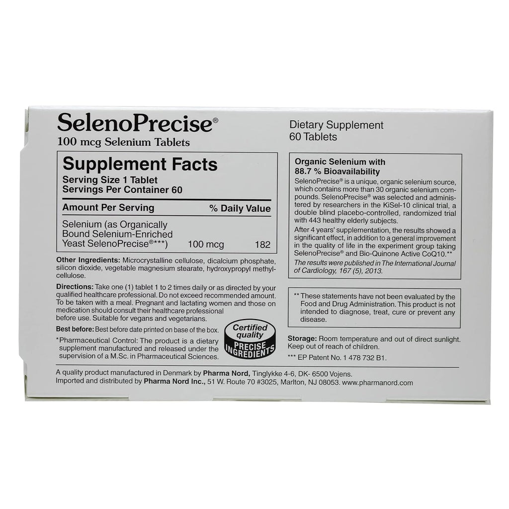 100 mcg selenium for immune support