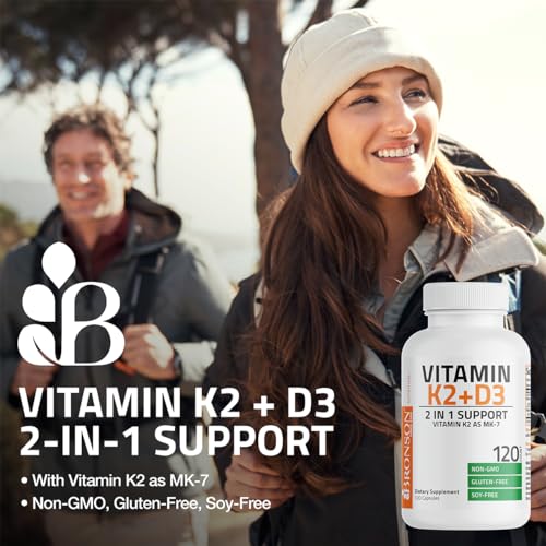 100 mcg Vitamin D3 K2 supplement