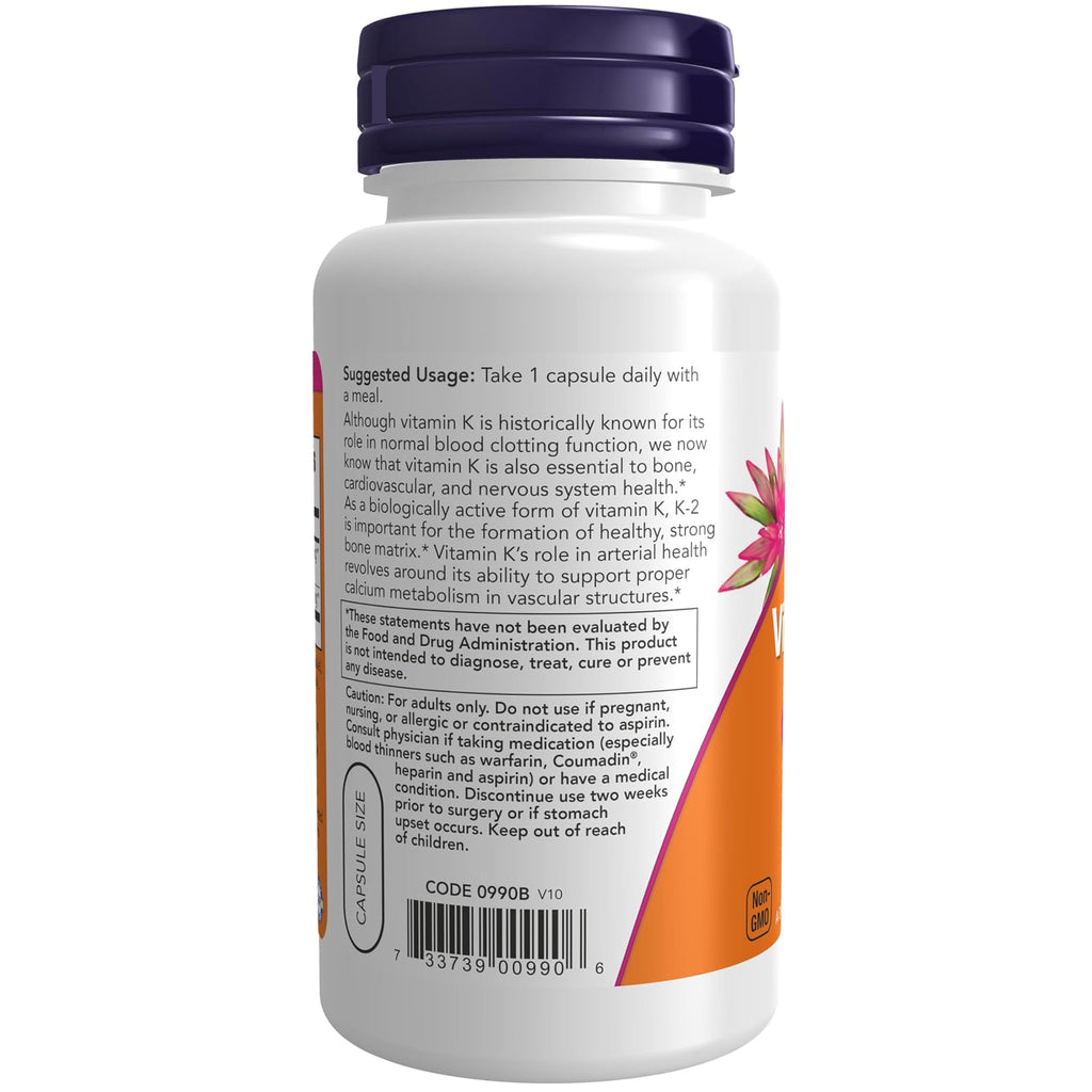100 mcg vitamin K-2 dosage