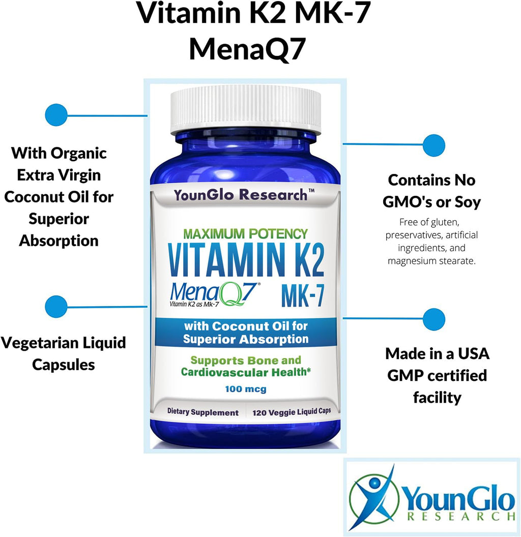 100 mcg vitamin K2 MK7 dosage
