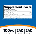 100 mg 5-HTP for mood support