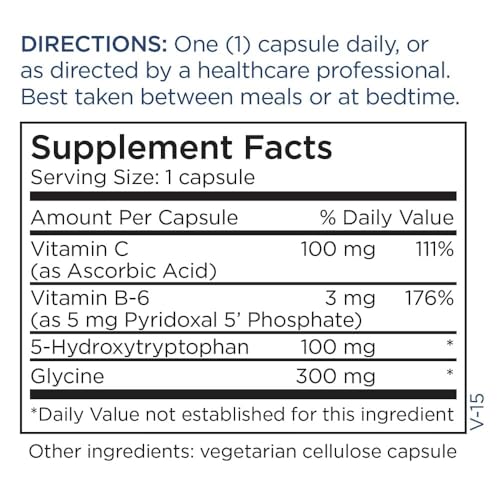 100 mg 5-HTP for mood support