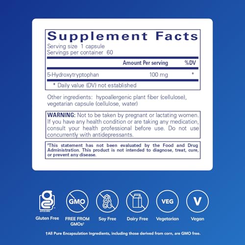 100 mg 5-HTP for mood support