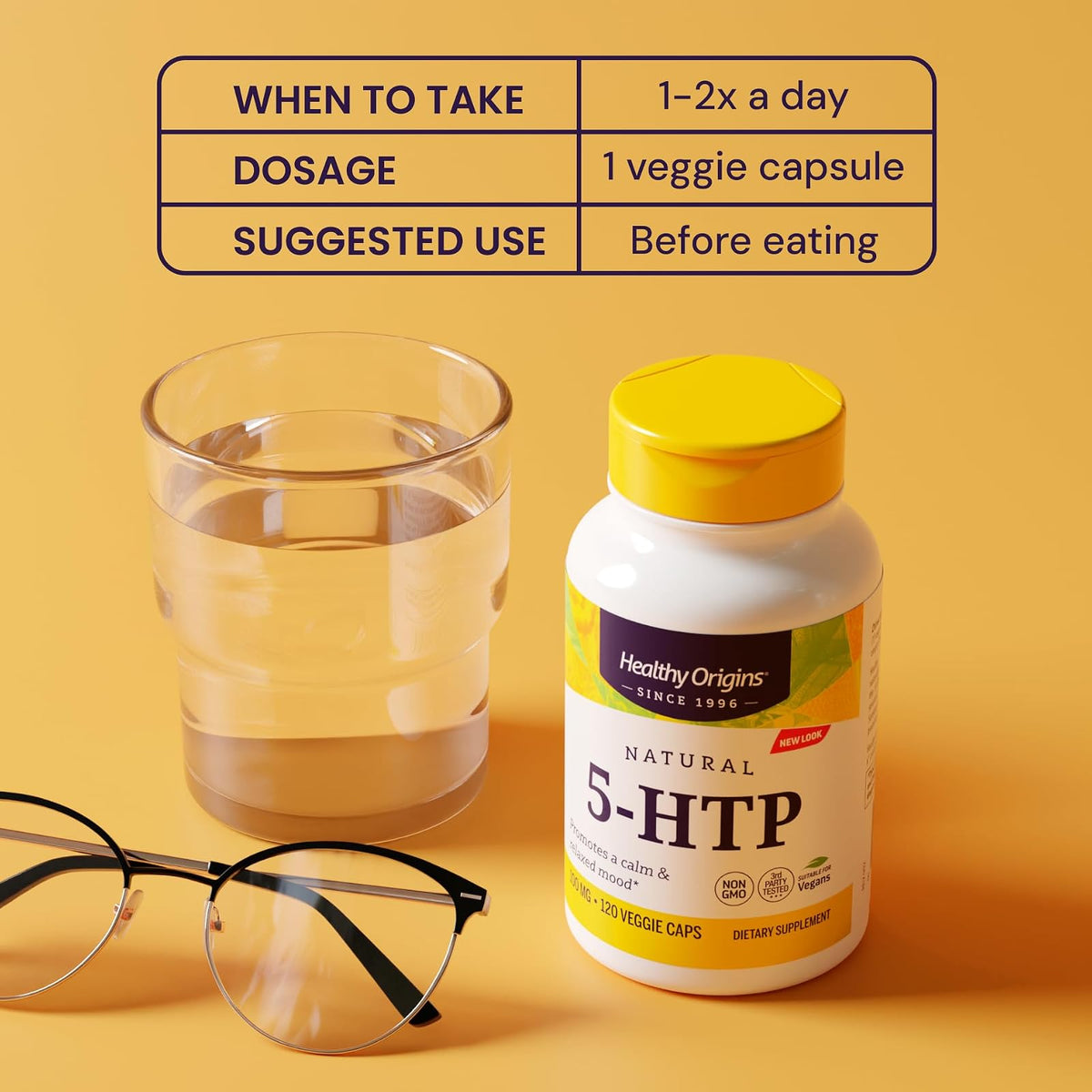 100 mg 5-HTP for relaxation