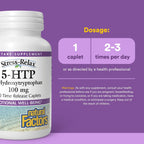 100 mg 5-HTP for stress relief