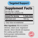 100 mg alpha lipoic acid supplement