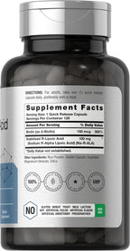 100 mg alpha lipoic acid supplement