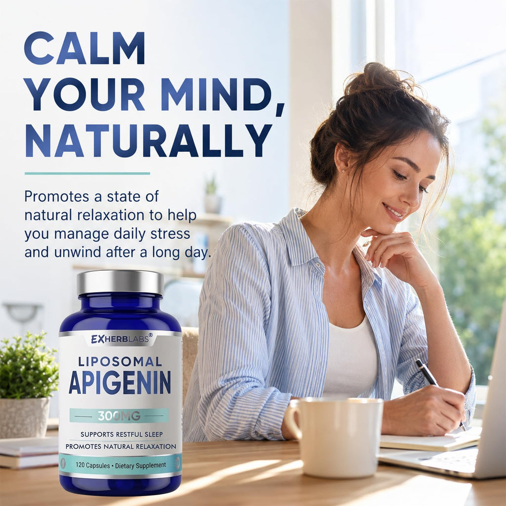 100 mg Apigenin capsules for relaxation