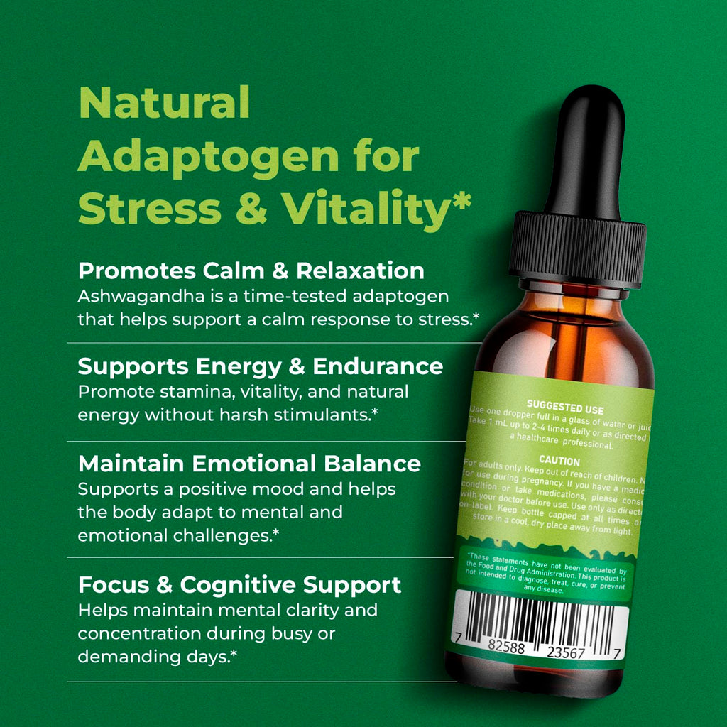100 mg Ashwagandha for improved focus