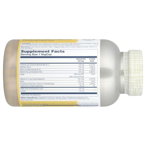 100 mg B Complex capsules