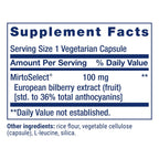 100 mg bilberry supplement benefits
