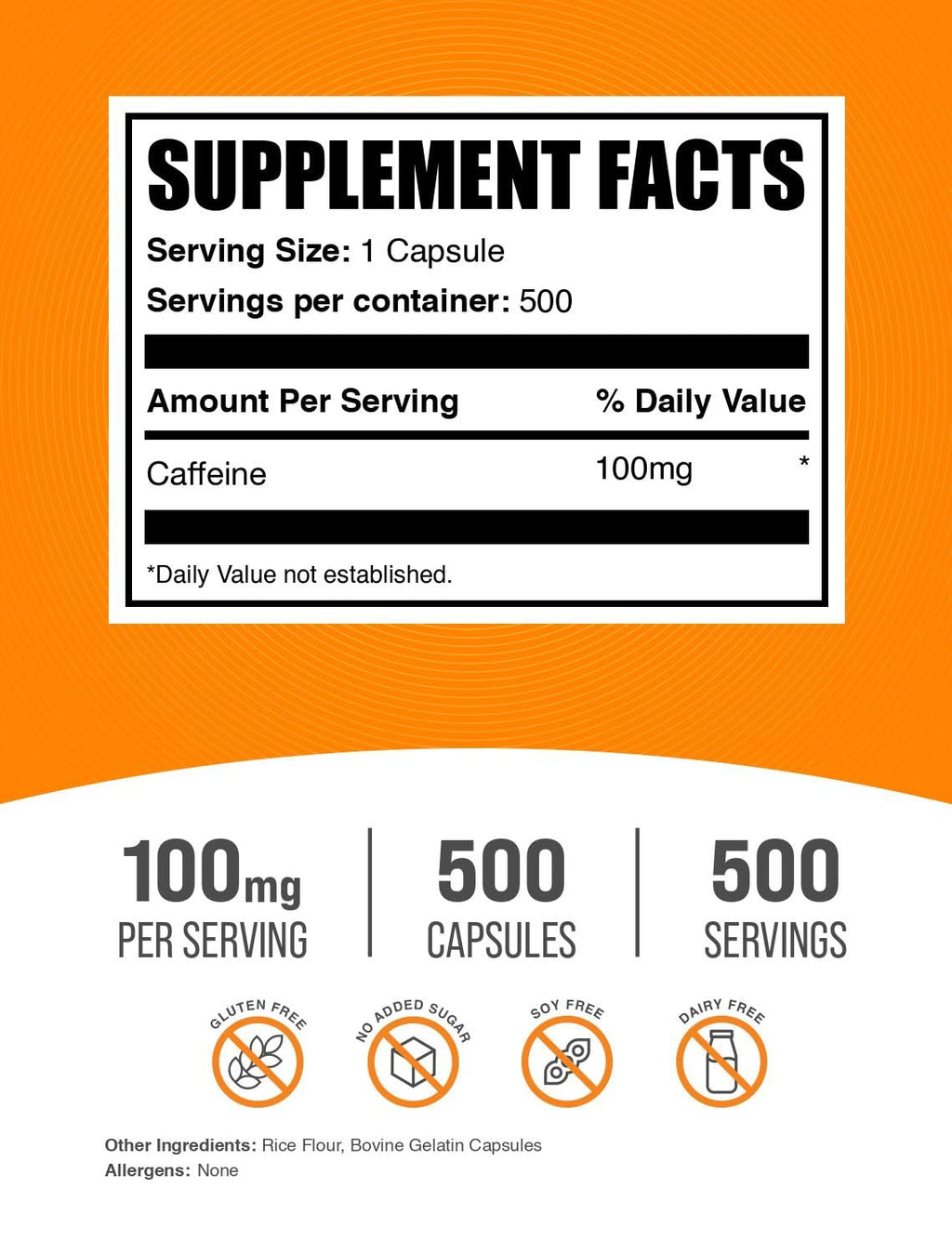 100 mg caffeine capsules for workouts