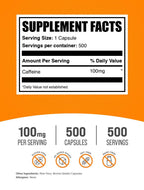 100 mg caffeine capsules for workouts