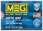 100 mg caffeine energy gum packs