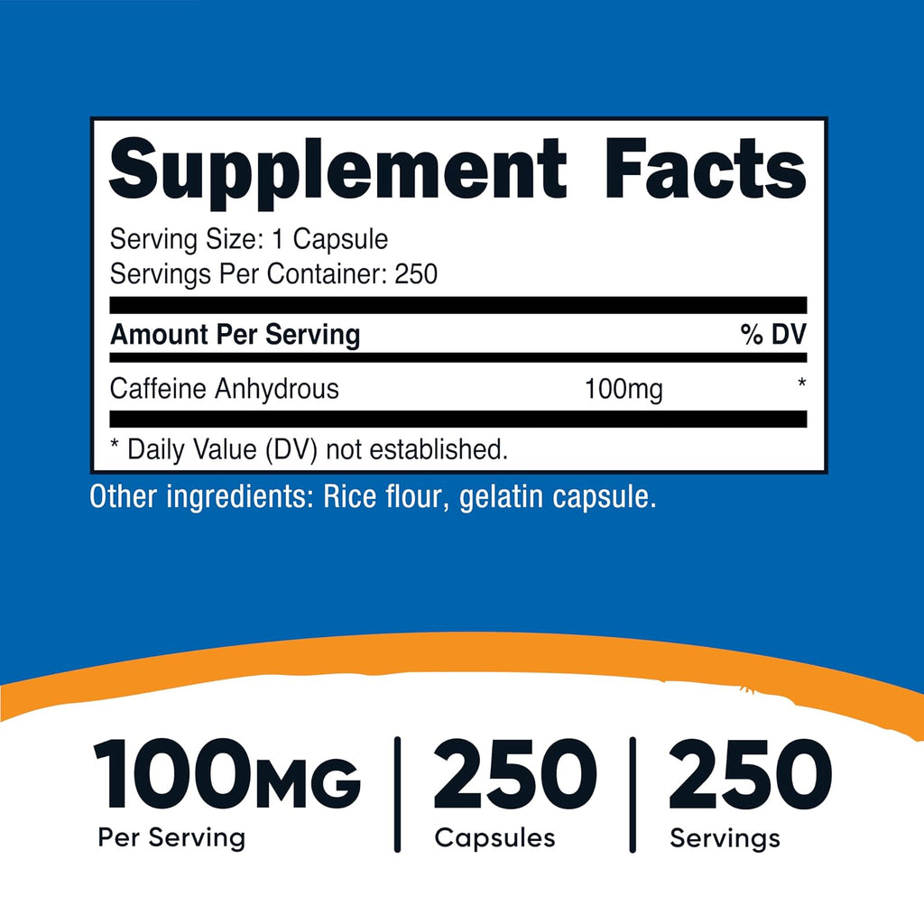 100 mg caffeine for endurance boost