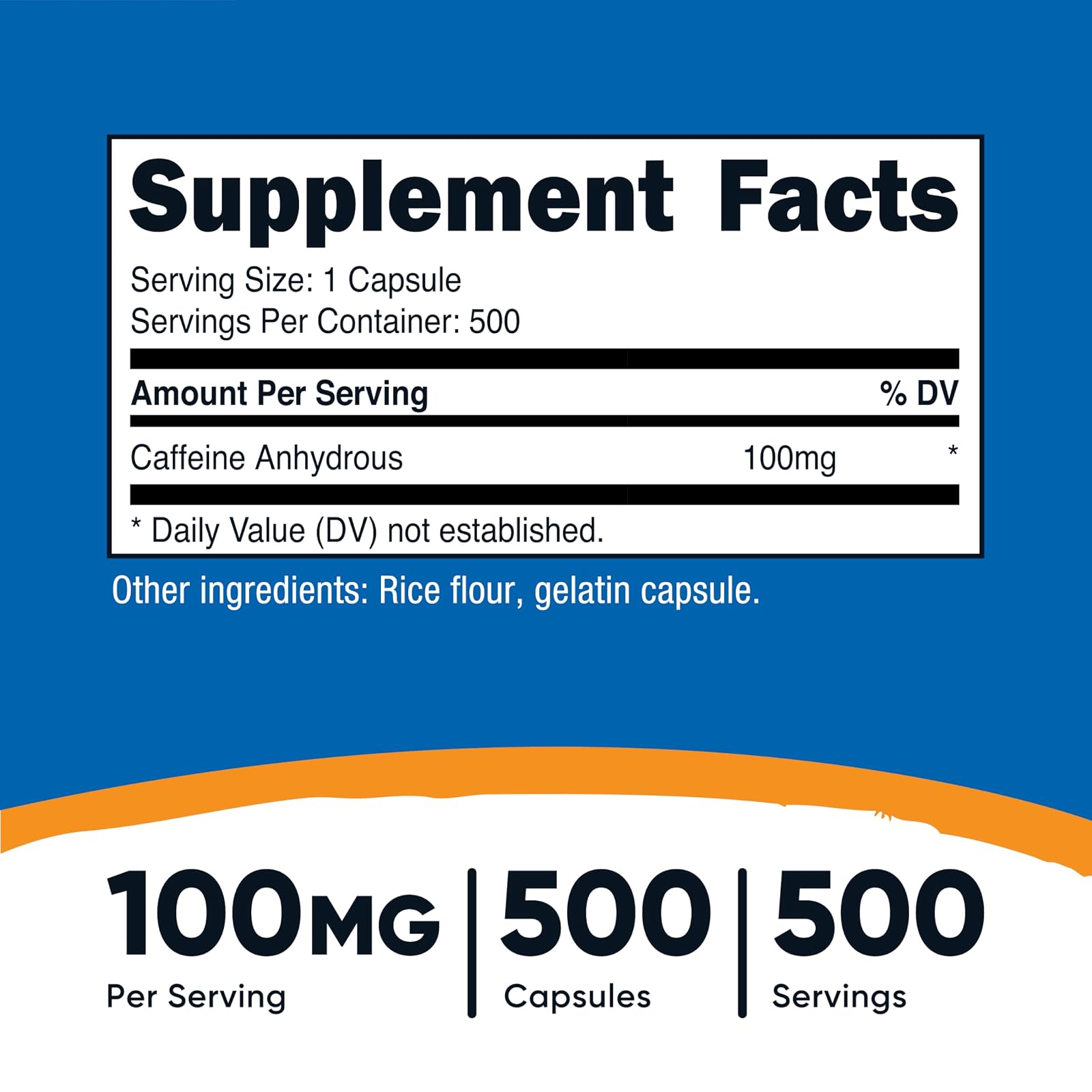 100 mg caffeine multivitamin capsules