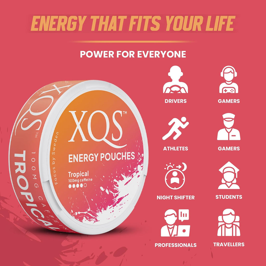 100 mg caffeine pouches for endurance