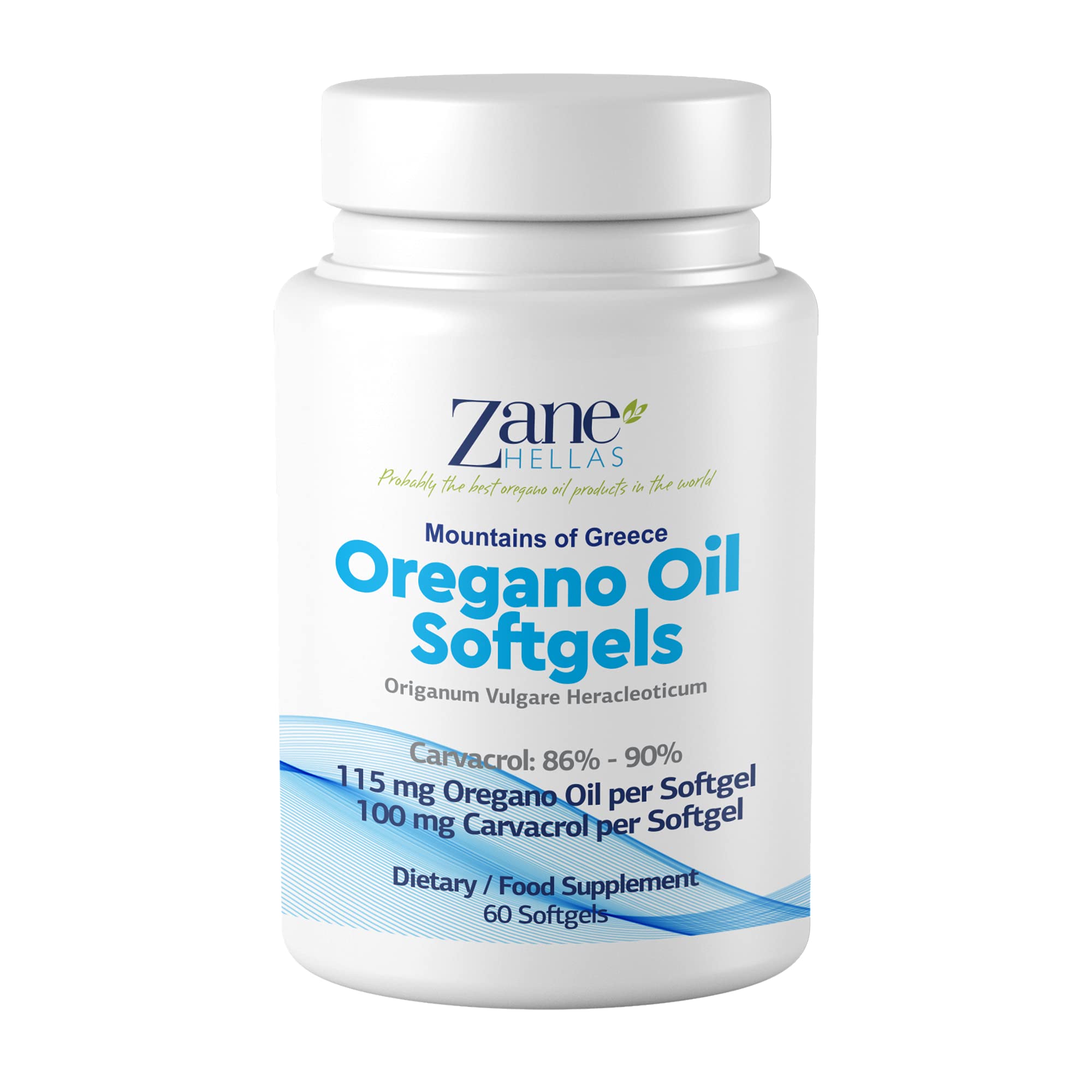 100 mg carvacrol oregano supplement