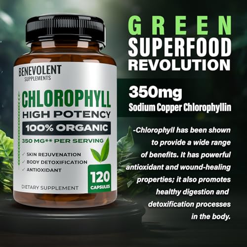 100 mg chlorophyll for daily wellness