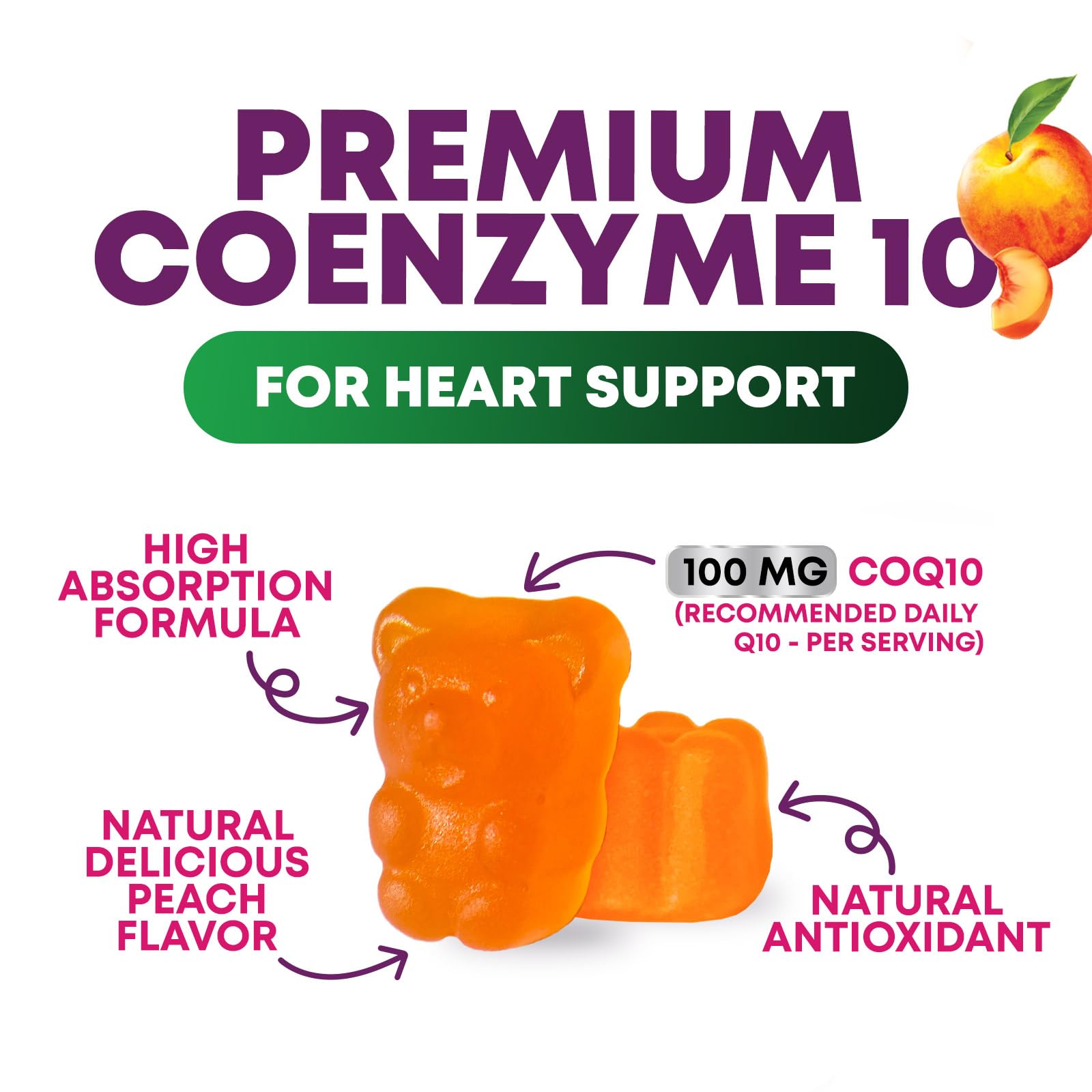 100 mg CoQ10 antioxidant benefits