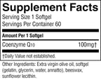 100 mg coq10 antioxidant formula