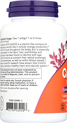100 mg CoQ10 antioxidant properties