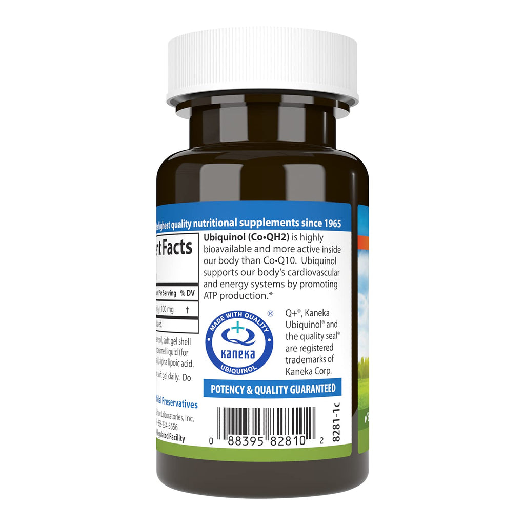100 mg CoQ10 antioxidant support