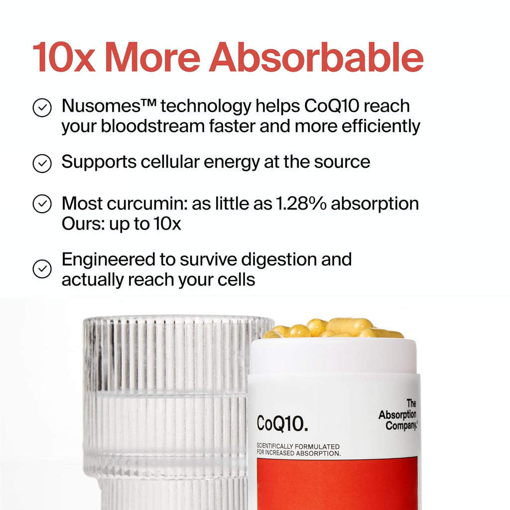 100 mg CoQ10 antioxidant support