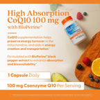 100 mg CoQ10 for daily wellness