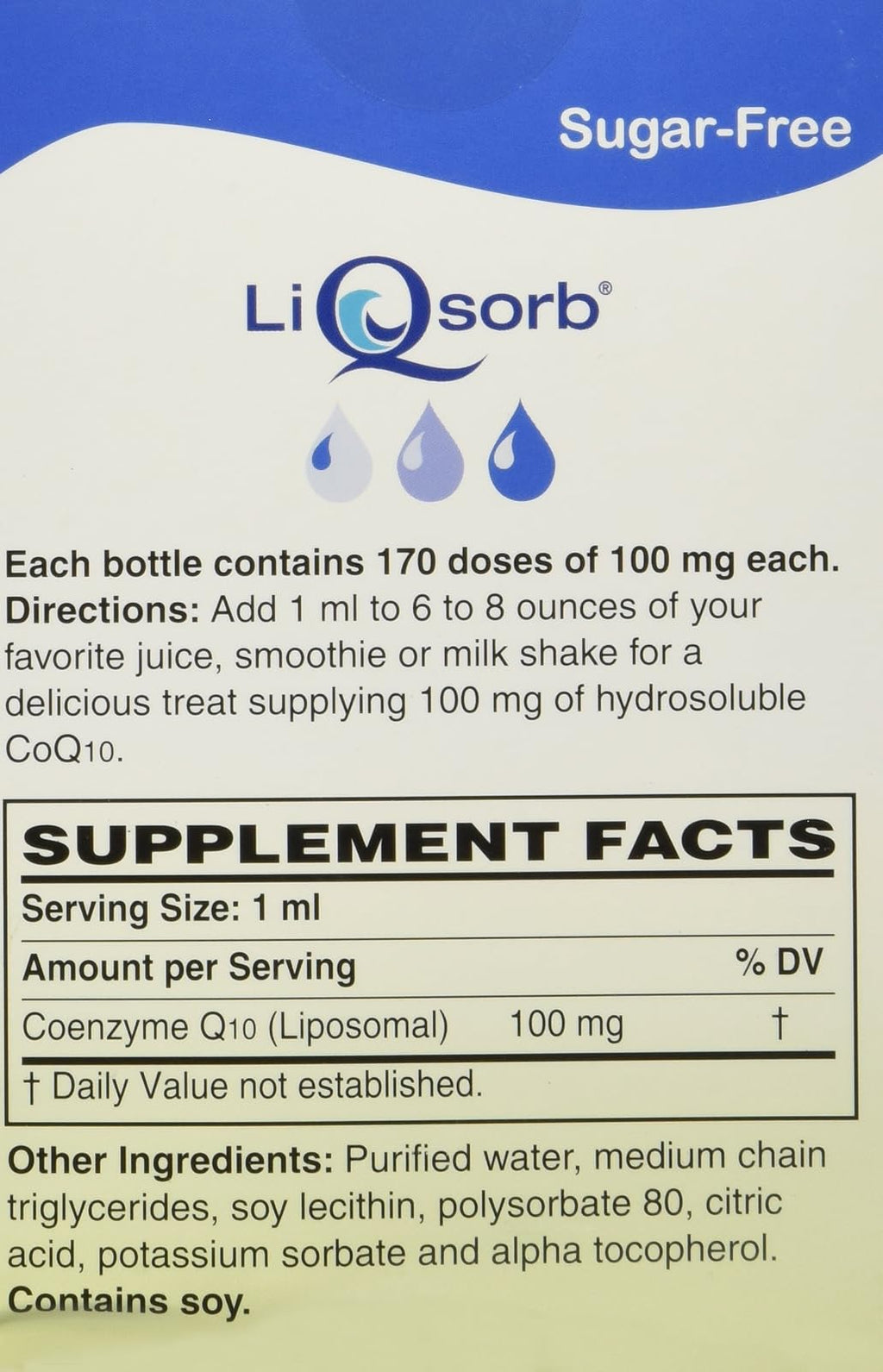 100 mg CoQ10 for energy support