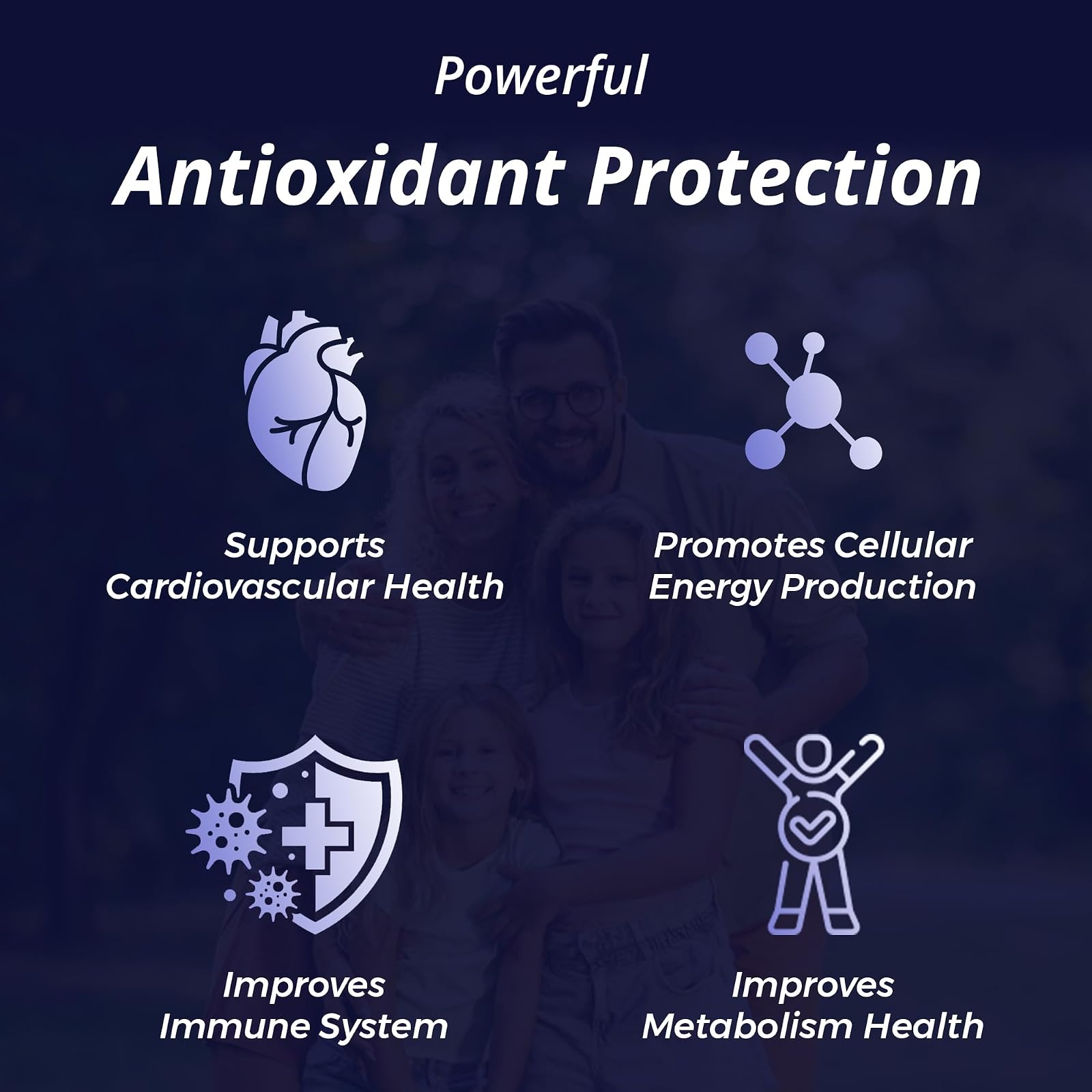 100 mg CoQ10 for energy support