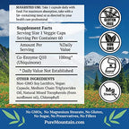 100 mg CoQ10 for energy support