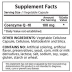 100 mg CoQ10 for energy support