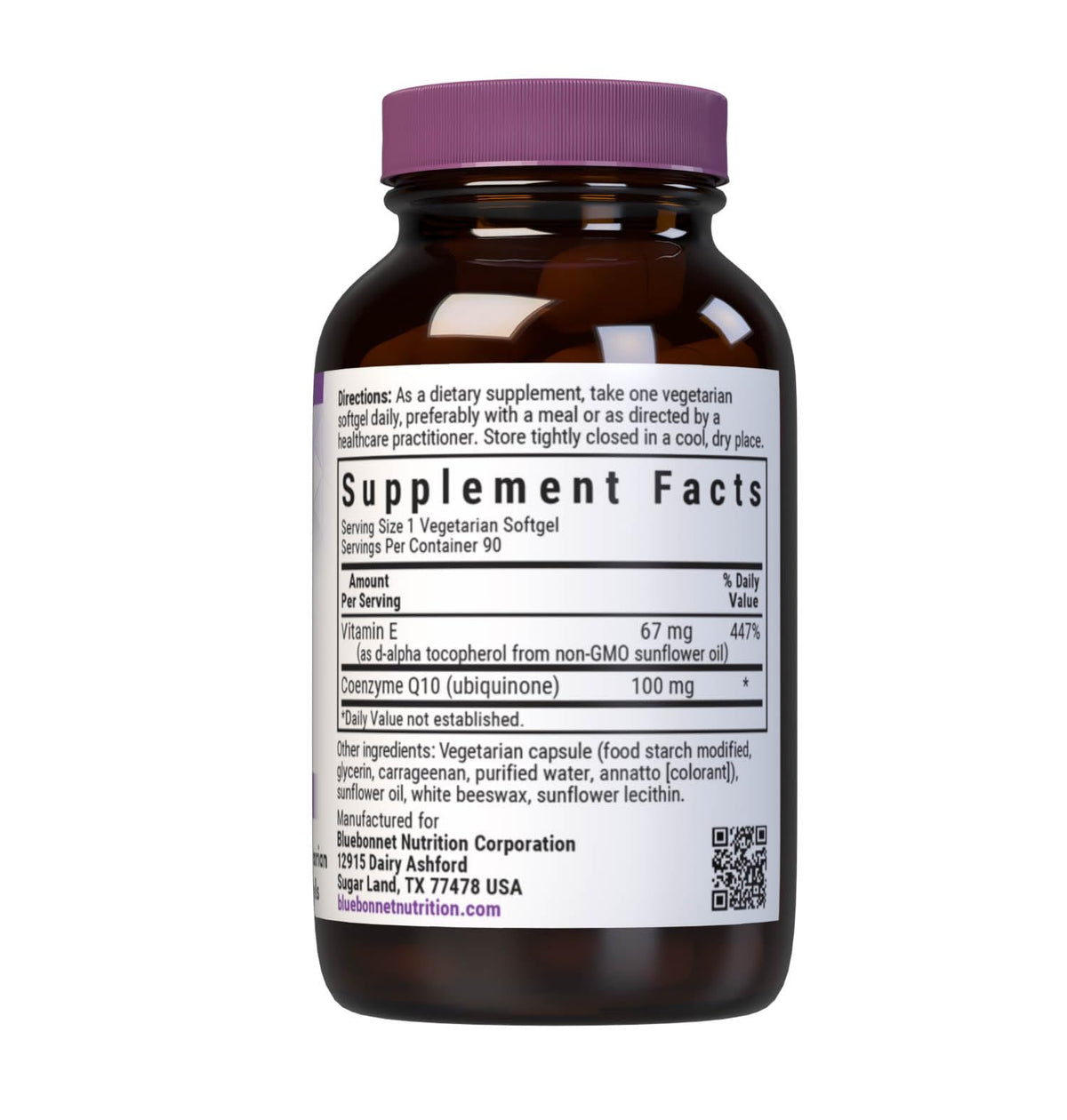 100 mg CoQ10 for heart health