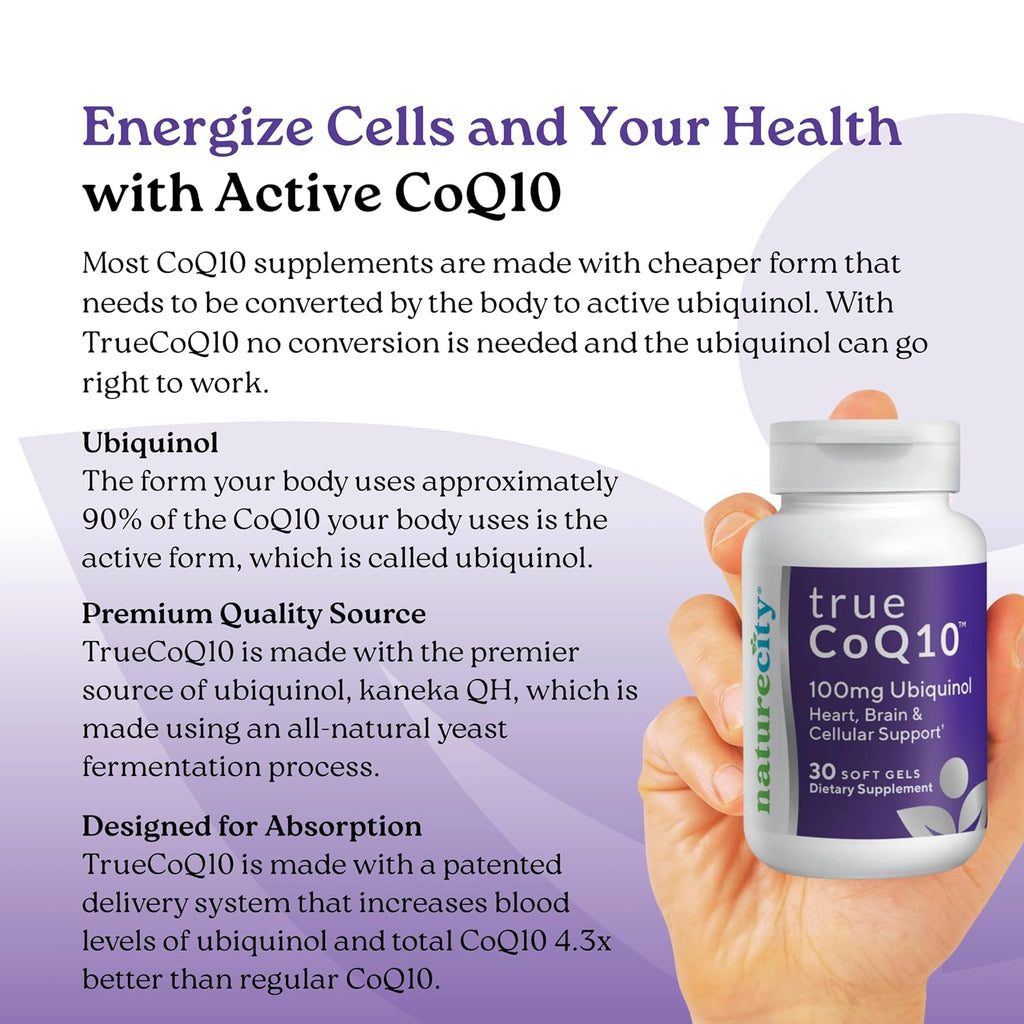 100 mg coq10 soft gels