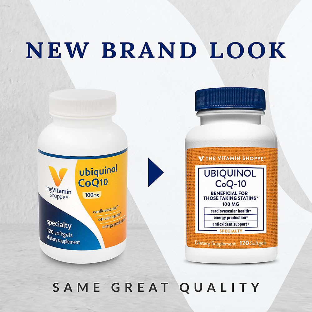 100 mg coq10 softgels for energy